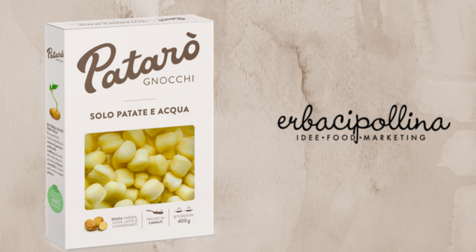 Erbacipollina presenta il lavoro di rebranding di Patarò