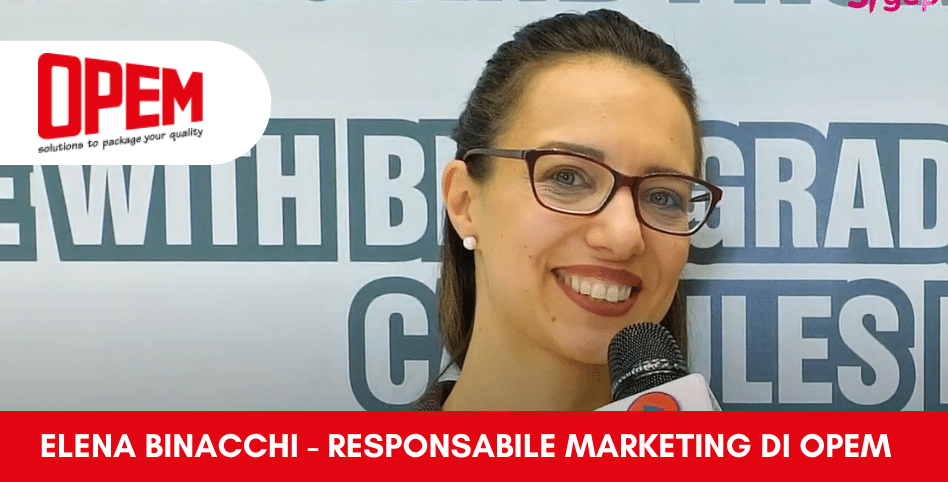 HorecaTv.it. Intervista a Sigep 2020 con Elena Binacchi di OPEM SpA