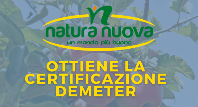 Natura Nuova ottiene la certificazione Demeter