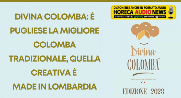 Divina Colomba: è pugliese la migliore colomba tradizionale, quella ...