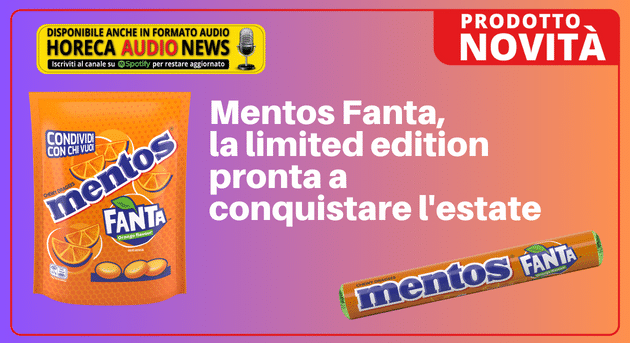 Mentos Fanta, la limited edition pronta a conquistare l'estate